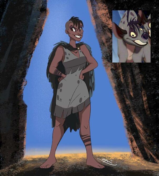 This Artist Turns Iconic Disney Characters Into Human Versions (20 Pics ...