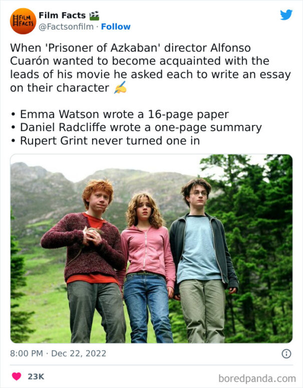 30 Movie Facts That Might Surprise You, As Shared By This Twitter ...