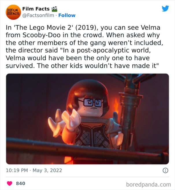 30 Movie Facts That Might Surprise You, As Shared By This Twitter ...