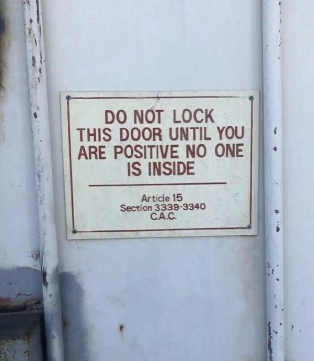 "Ominous Signs": Sinister, Puzzling And Slightly Terrifying Messages ...