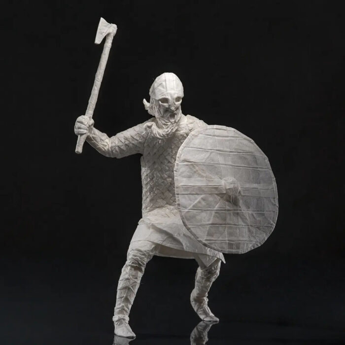 10,000 Folds In A Single Sheet Of Paper: Viking Warrior Origami Goes ...