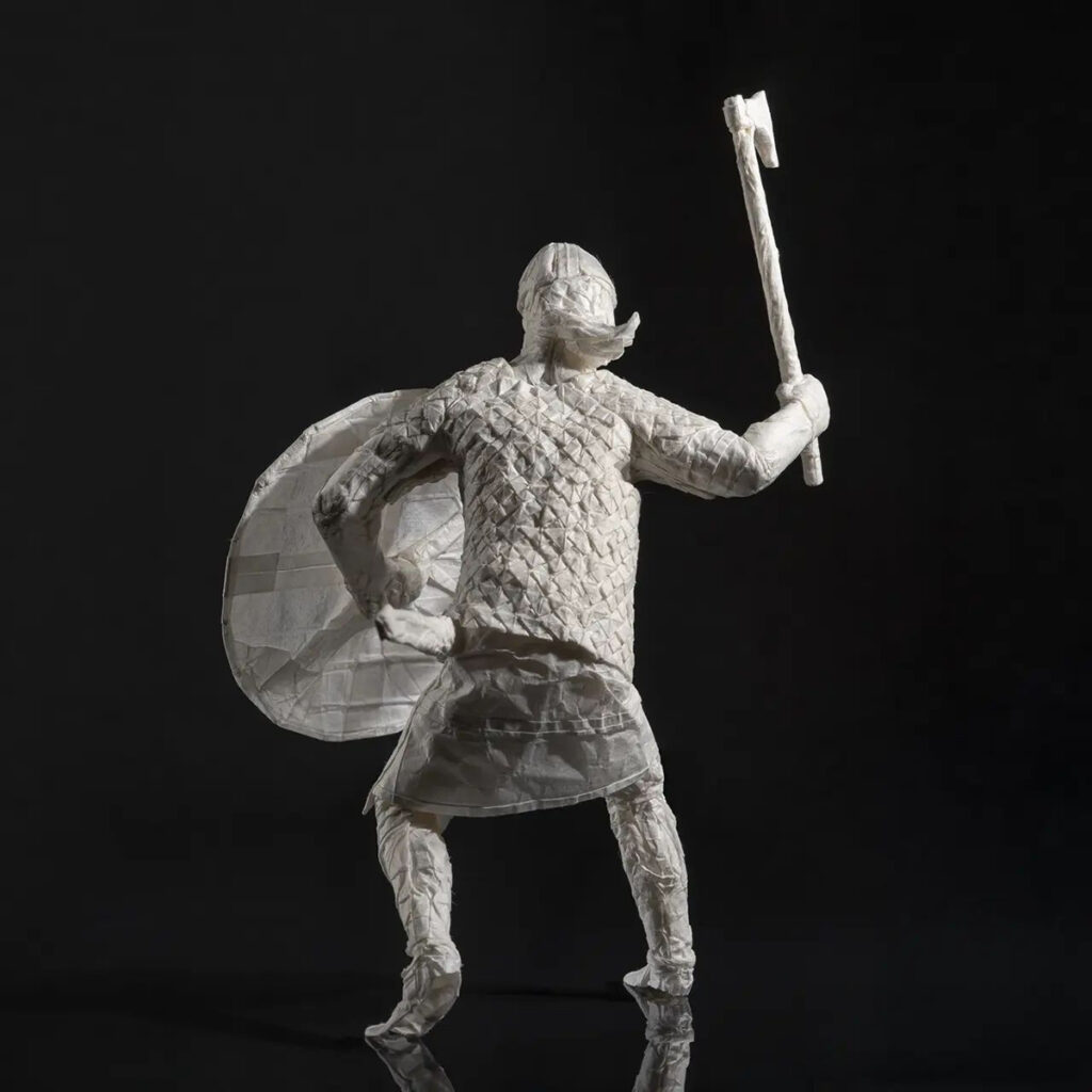 10,000 Folds In A Single Sheet Of Paper: Viking Warrior Origami Goes ...
