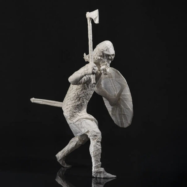10,000 Folds In A Single Sheet Of Paper: Viking Warrior Origami Goes ...