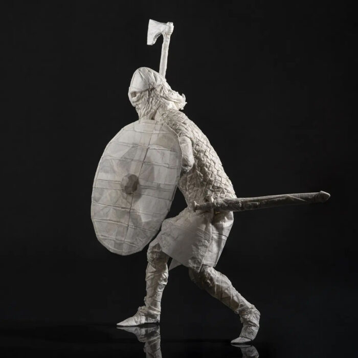 10,000 Folds In A Single Sheet Of Paper: Viking Warrior Origami Goes ...