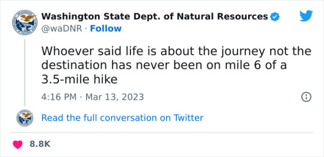 20 Of The Funniest Tweets From The Recently Trending Washington State Dept. Of Natural Resources ...