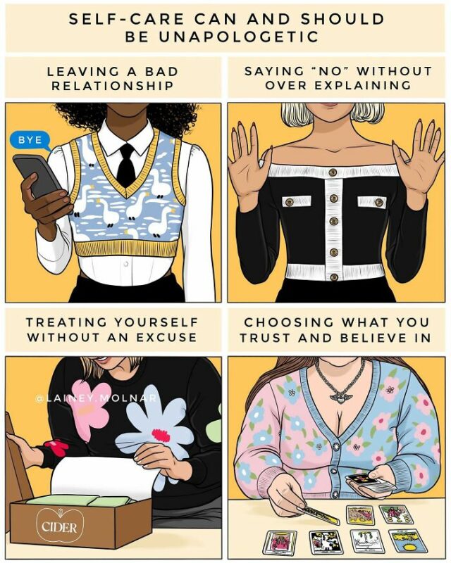 This Artist Illustrates The Challenges That Modern Women Go Through ...