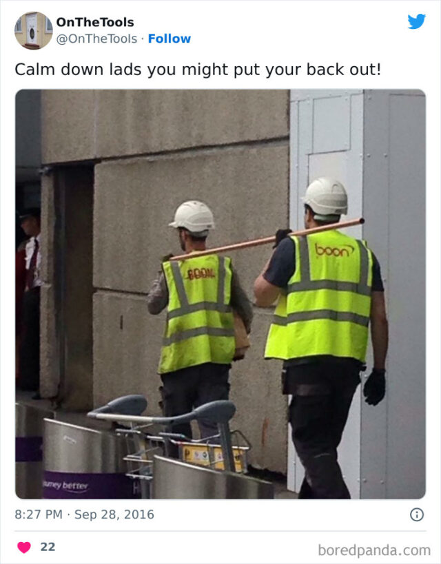 20 Funny Posts From Trade Workers That May Get You Giggling In Glee ...