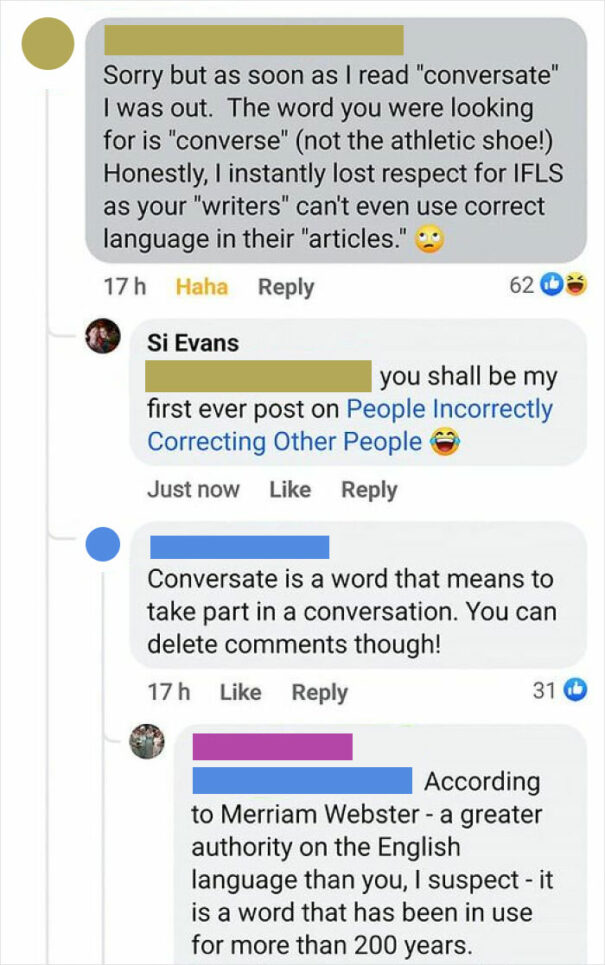 30 Accurate Examples From The FB Group 'People Incorrectly Correcting ...