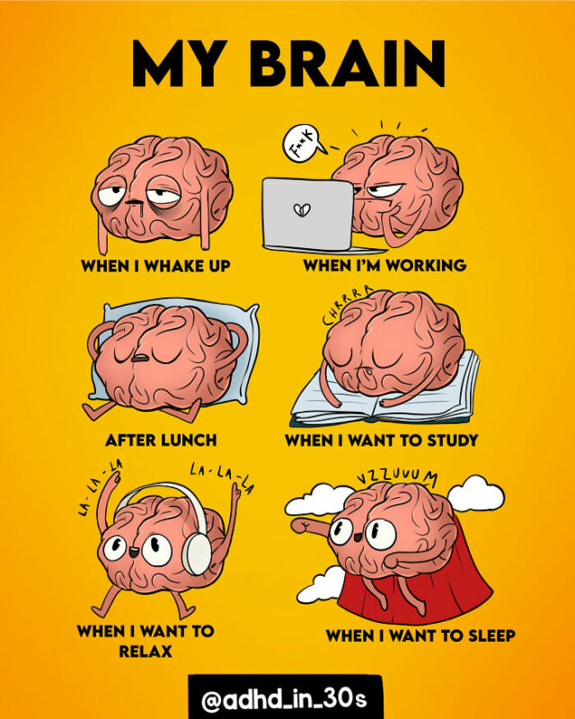 This Artist Illustrates Life With ADHD And Autism, And They Are So ...