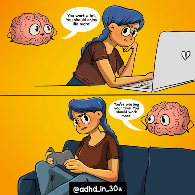 This Artist Illustrates Life With ADHD And Autism, And They Are So ...