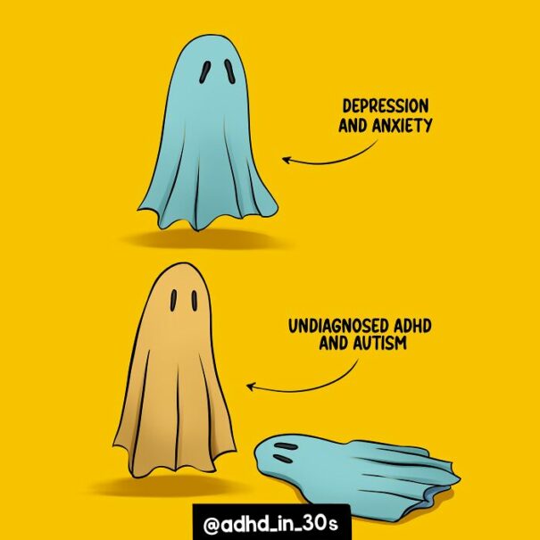 This Artist Illustrates Life With ADHD And Autism, And They Are So ...