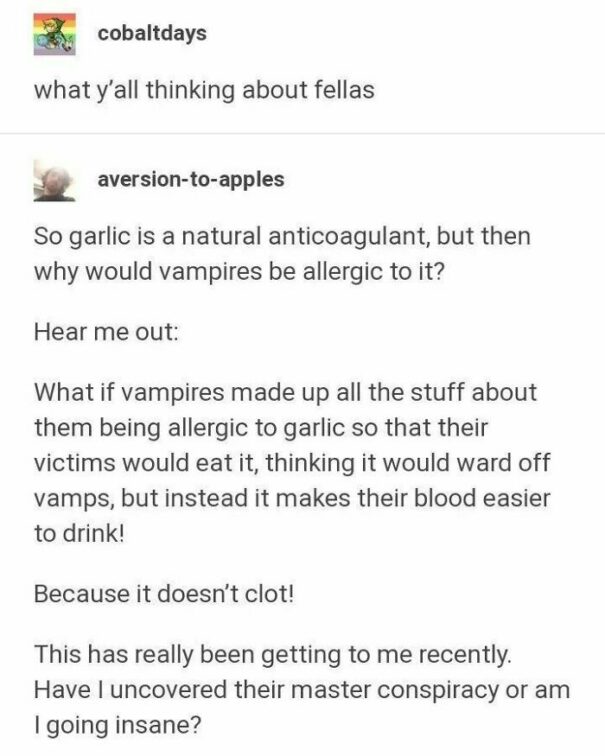 30 Screenshots Of Unusual Tumblr Conversations That Stop And Make You ...