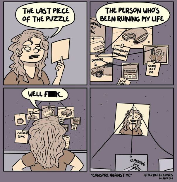 20 Hilarious "After Death Comics" By Aidee Sea For Those With A Sense ...