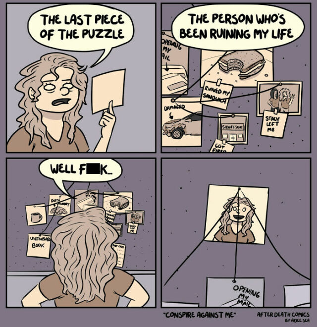 20 Hilarious "After Death Comics" By Aidee Sea For Those With A Sense ...