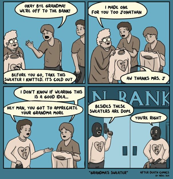 20 Hilarious "After Death Comics" By Aidee Sea For Those With A Sense Of Dark Humour | DeMilked