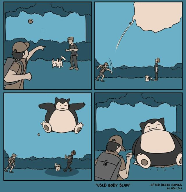 20 Hilarious "After Death Comics" By Aidee Sea For Those With A Sense Of Dark Humour | DeMilked