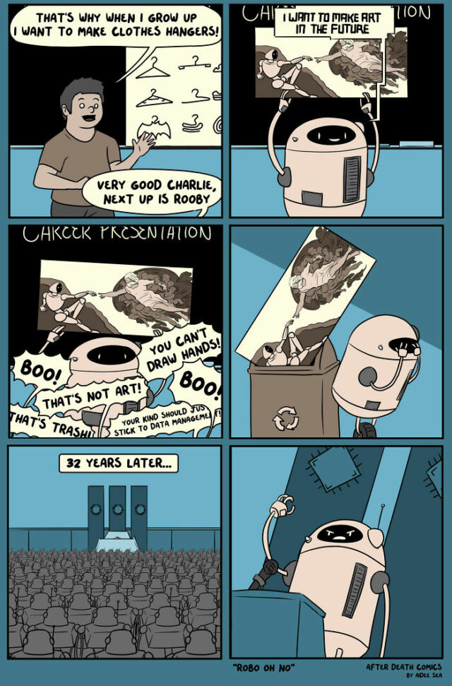 20 Hilarious "After Death Comics" By Aidee Sea For Those With A Sense ...