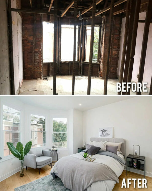 20 Before And After Pics Of Impressive Renovations That Completely ...