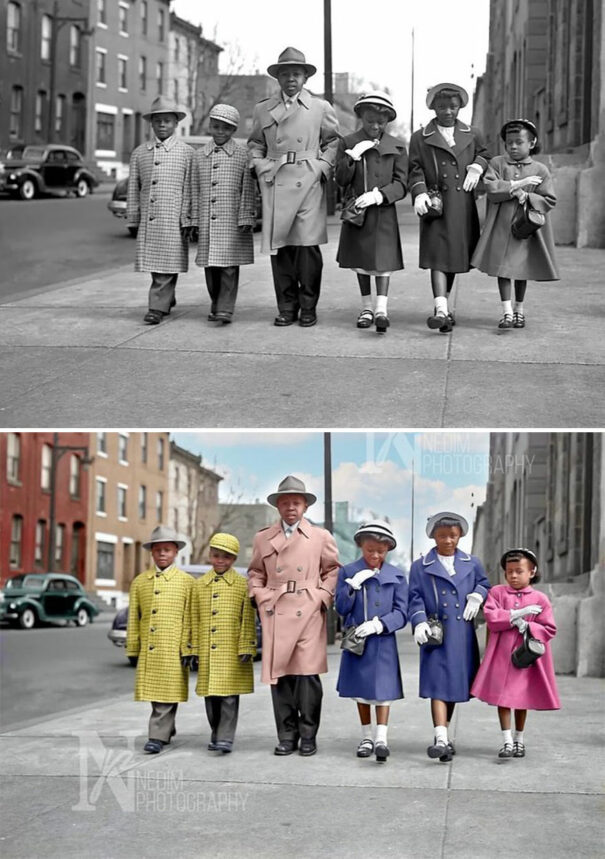 12 Times This Photographer Colorized Old Historic Photos And Brought ...