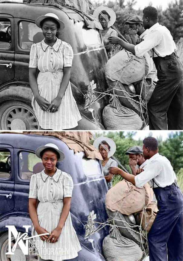 12 Times This Photographer Colorized Old Historic Photos And Brought ...