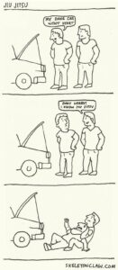 20 Dark Humor Comics With Twisted Endings, As Illustrated By Skeleton ...