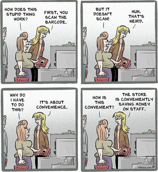 20 Times This Artist Showed The Humorous Side Of The Customer And ...