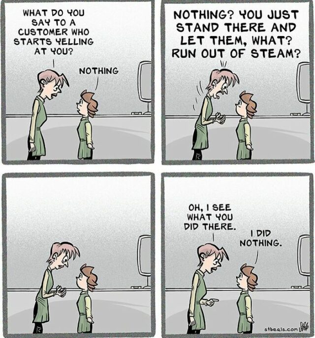 20 Times This Artist Showed The Humorous Side Of The Customer And ...