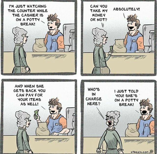 20 Times This Artist Showed The Humorous Side Of The Customer And ...