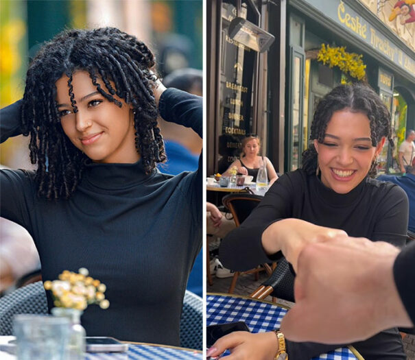 20 Wholesome Expressions Of People Looking At Their Own Pictures, As ...