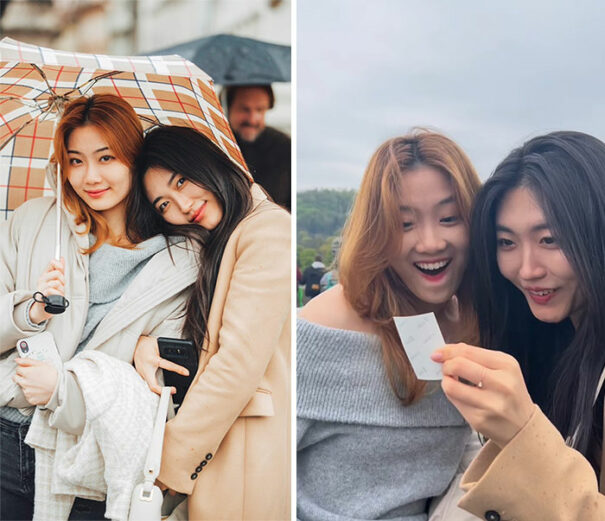 20 Wholesome Expressions Of People Looking At Their Own Pictures, As ...