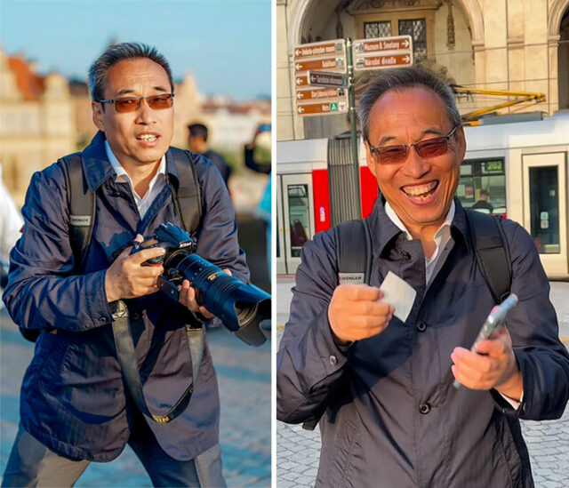 20 Wholesome Expressions Of People Looking At Their Own Pictures, As ...