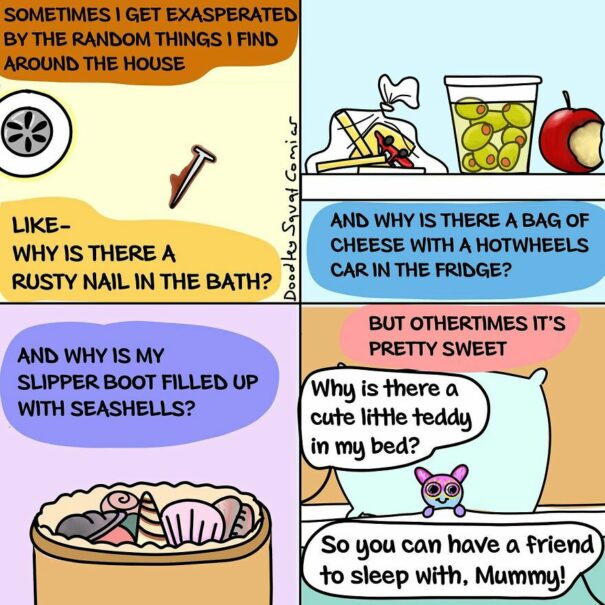 20 Times This Artist Created Illustrations Based On Funny Moments In ...