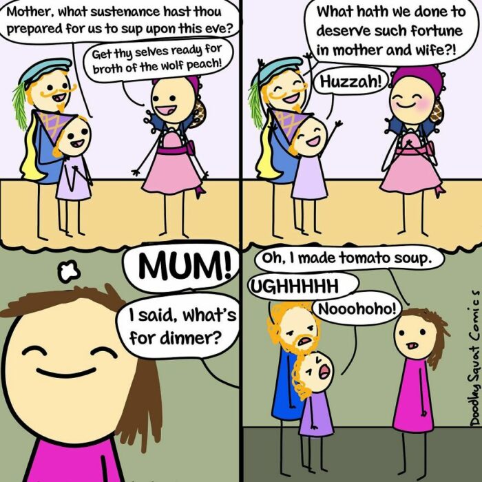 20 Times This Artist Created Illustrations Based On Funny Moments In ...