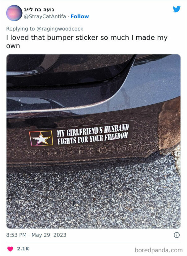 30 Clever And Funny Bumper Stickers Spotted On The Streets | DeMilked