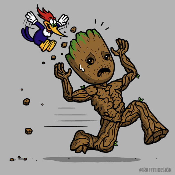 20 Times This Artist Hilariously Illustrated A Pop-Culture Character ...