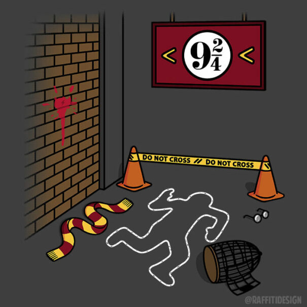 20 Times This Artist Hilariously Illustrated A Pop-Culture Character ...