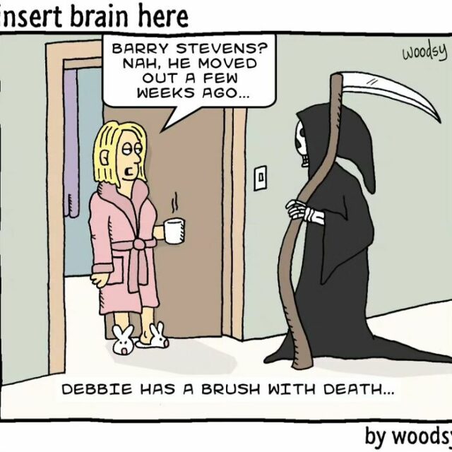 20 Funny Comics From The “Insert Brain Here” Series By Artist Paul Woods | DeMilked