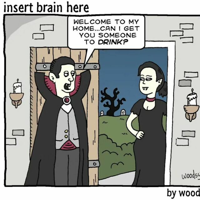 20 Funny Comics From The “Insert Brain Here” Series By Artist Paul Woods | DeMilked