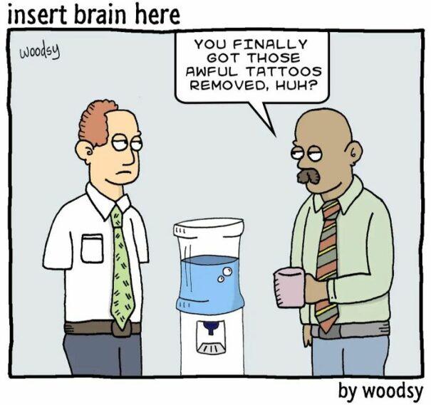 20 Funny Comics From The “Insert Brain Here” Series By Artist Paul Woods | DeMilked