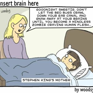 20 Funny Comics From The “Insert Brain Here” Series By Artist Paul Woods | DeMilked