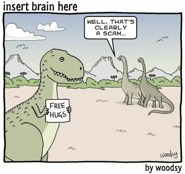 20 Funny Comics From The “Insert Brain Here” Series By Artist Paul Woods | DeMilked