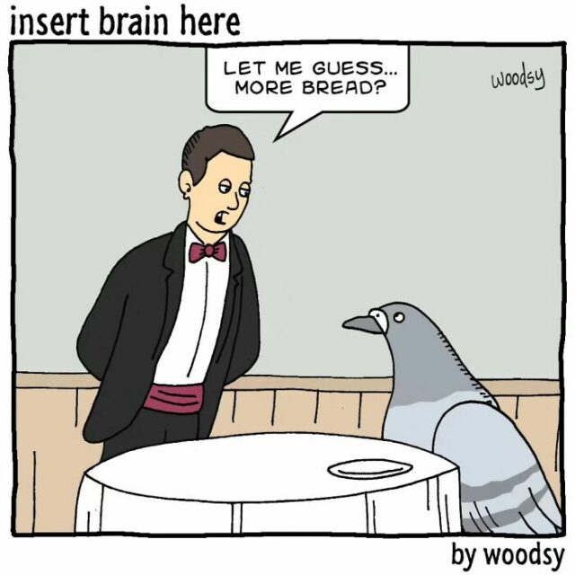 20 Funny Comics From The “Insert Brain Here” Series By Artist Paul Woods | DeMilked