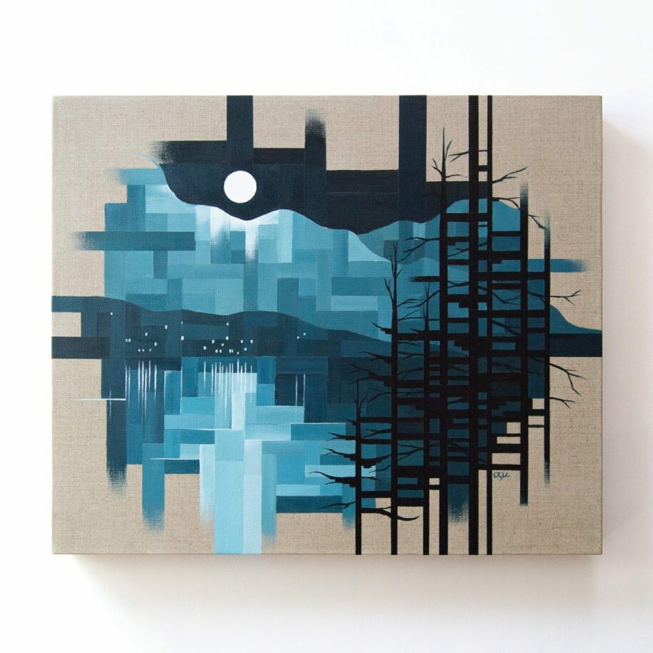 Artist Creates Pixelated Painting That Look Like Glitches | DeMilked