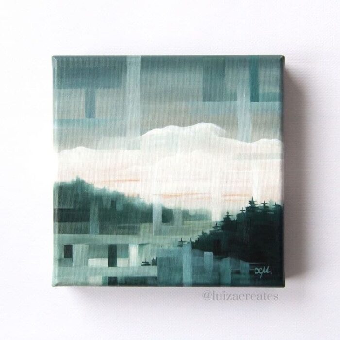 Artist Creates Pixelated Painting That Look Like Glitches | DeMilked