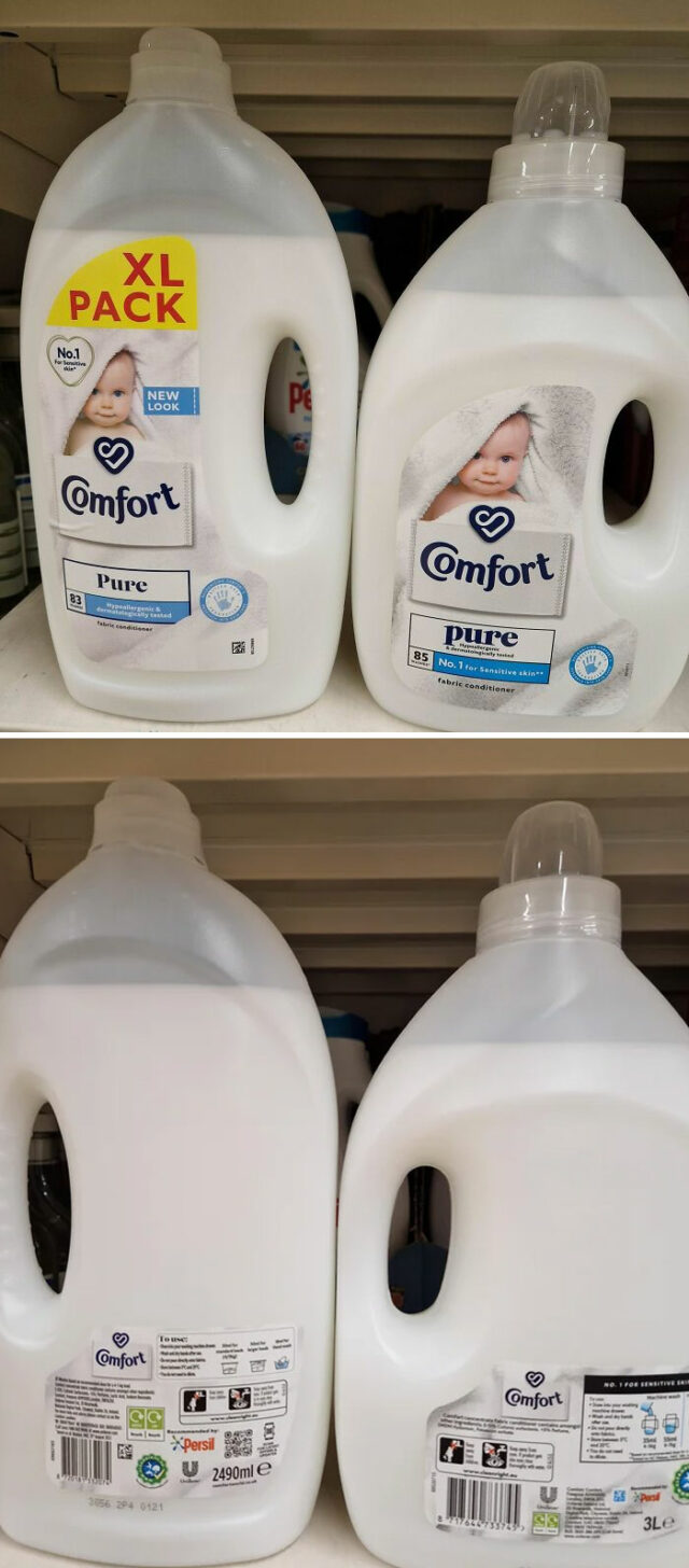 20 Times People Spotted "Shrinkflation" In Real Life And Just Had To ...