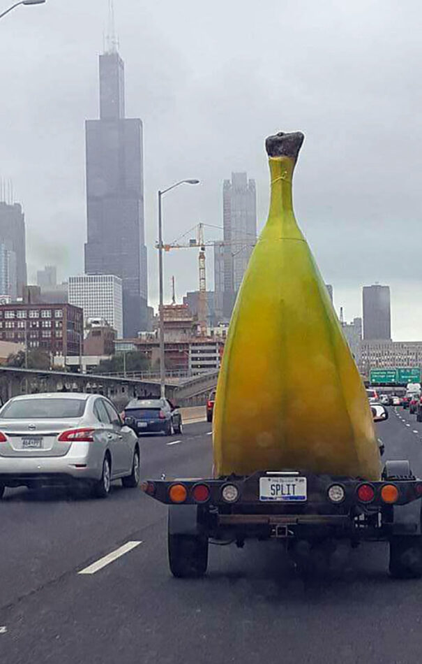 30 Funny, Weird, and Fascinating Sights Spotted On The Road | DeMilked