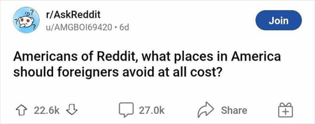 Americans Suggest Avoiding These 20 Places When Touring The USA | DeMilked