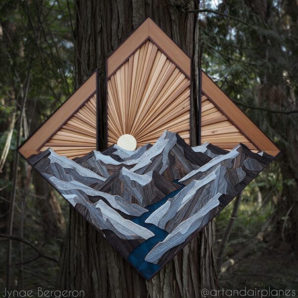 "From Timber to Timeless": Artist Creates Incredible Landscapes By ...