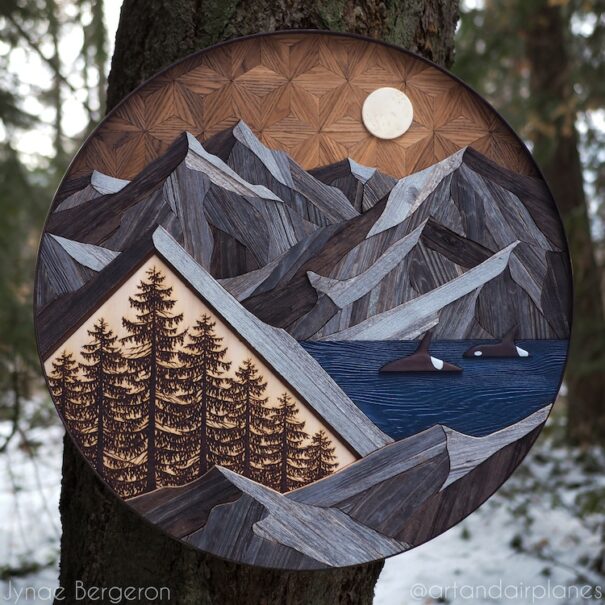 "From Timber to Timeless": Artist Creates Incredible Landscapes By ...
