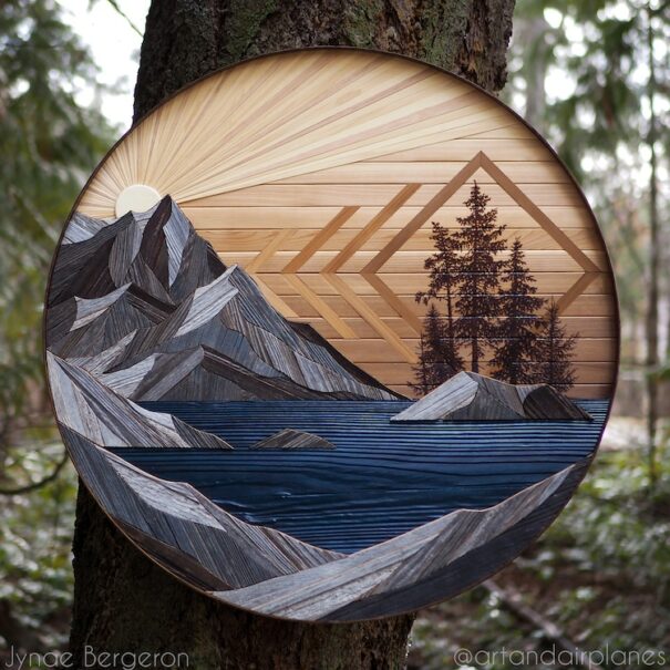 "From Timber to Timeless": Artist Creates Incredible Landscapes By ...